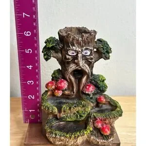 Unbranded | Accents | Tree Man Backflow Incense Cone Burner Mushrooms ...